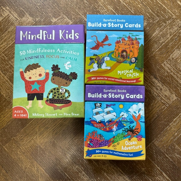 Other | Build A Story And Mindful Kids Cards | Poshmark